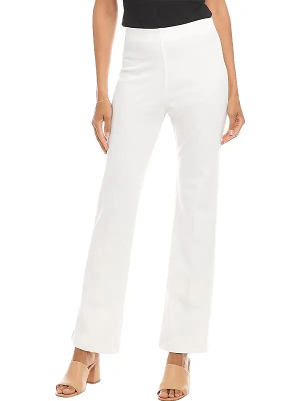 Karen Kane Bootcut Pants - Off White