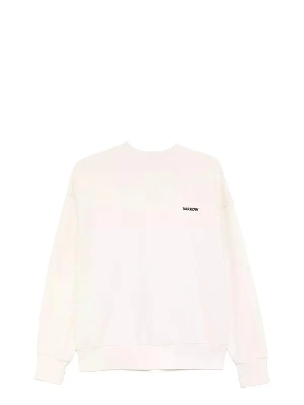 BARROW Logo-print Sweatshirt - Neutrals