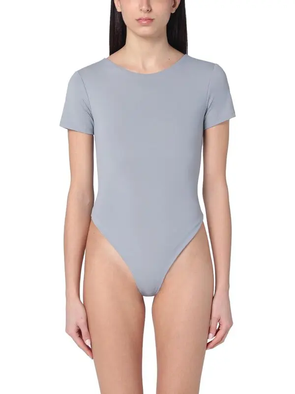 ENTIRE STUDIOS Nylon Blend Bodysuit - Grey