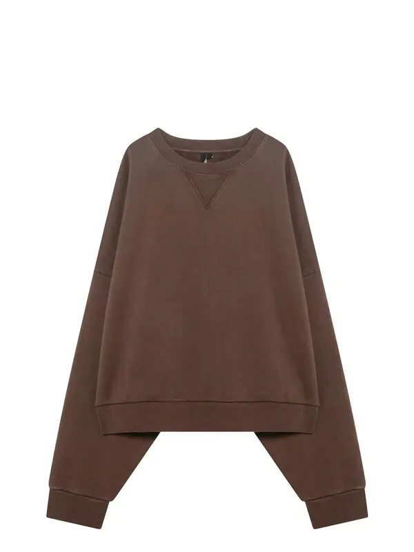 ENTIRE STUDIOS Cotton Sweatshirt - Brown
