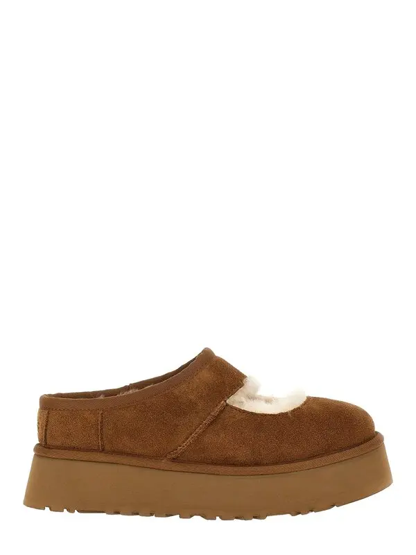 UGG Bea Mary Jane Sabots - Brown