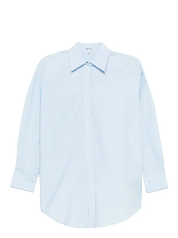 Loewe Cotton Shirt - Clear Blue