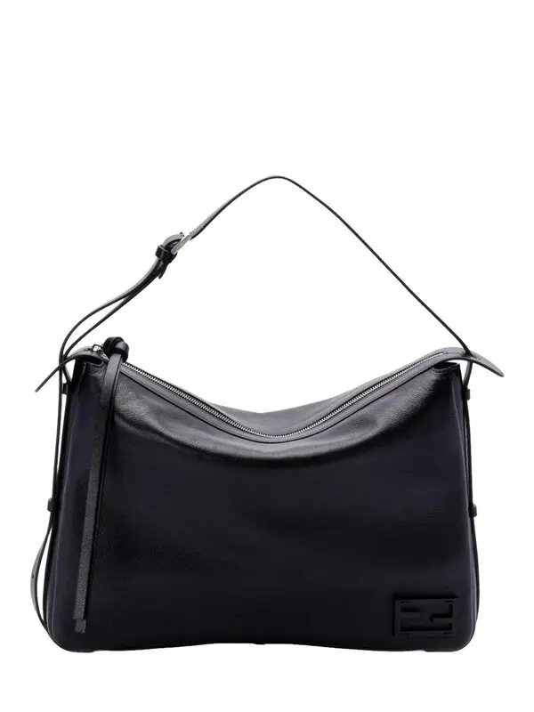 Fendi Large Shoulder Bag - Black