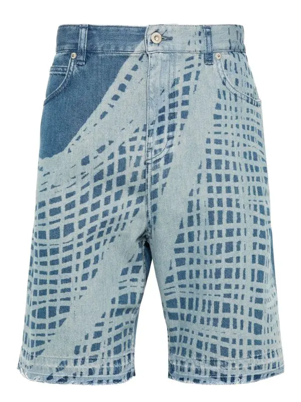 Loewe Printed Shorts - Denim