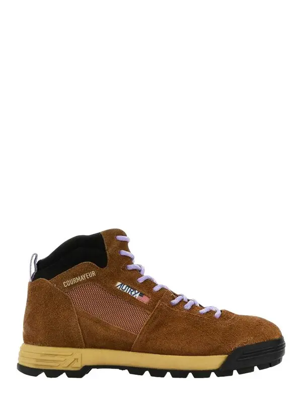 AUTRY Malga Suede Sneakers - Brown