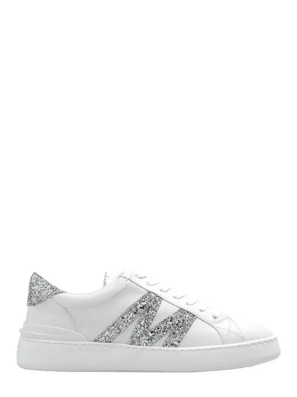 Moncler Monaco Low Top Sneakers - White/silver