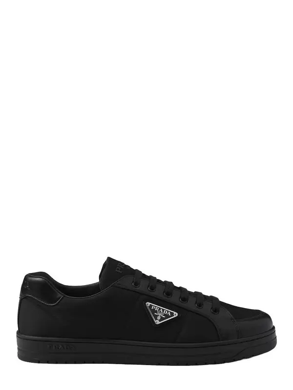 Prada Downtown Low-top Re-nylon Sneakers - Black