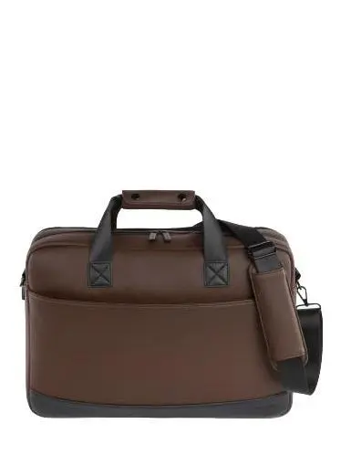 BUGATTI Central Briefcase - Brown