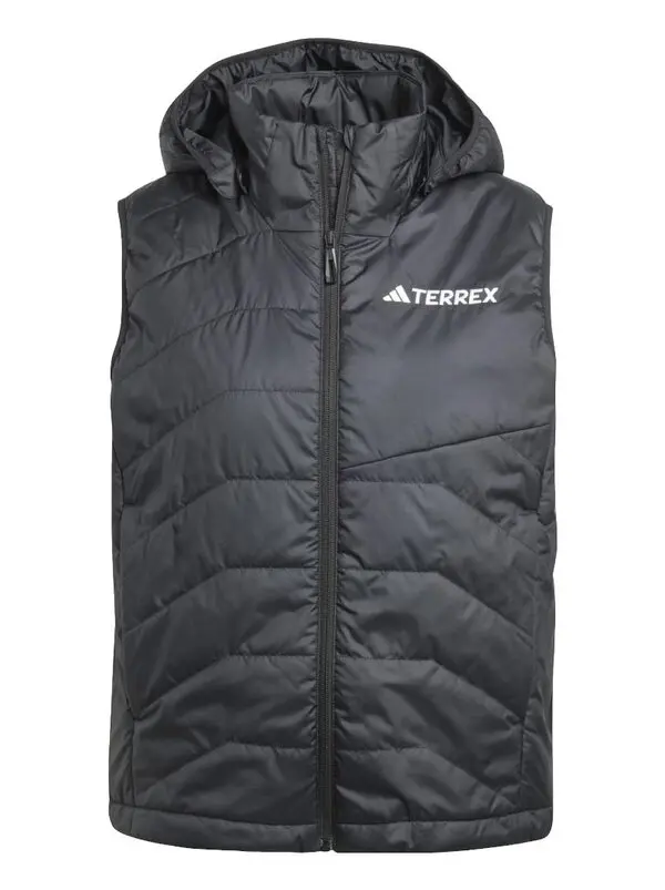 Adidas Terrex Climawarm Insulated Hooded Vest - Black