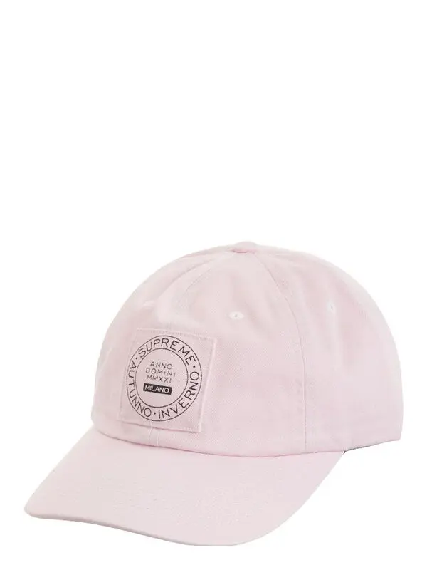 Supreme Milano Patch 6-panel Cap - Pink