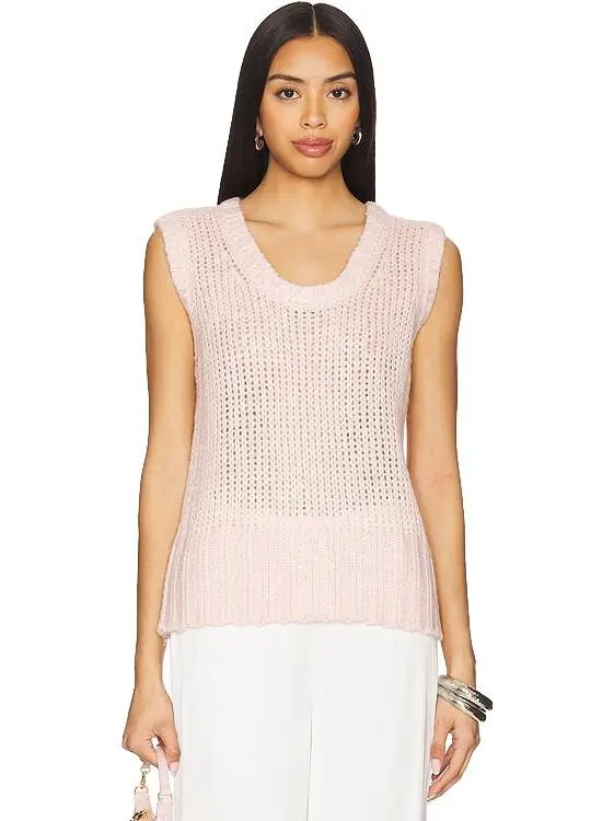 LOVERS AND FRIENDS Poppie Sweater Vest - Pink