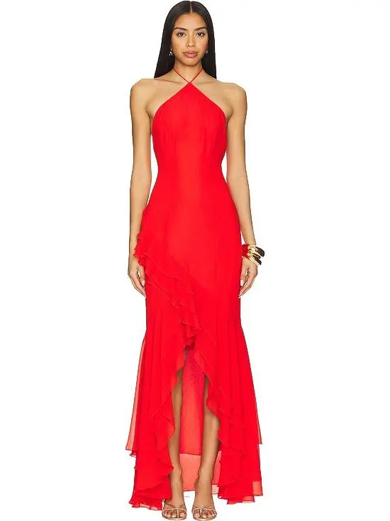 LOVERS AND FRIENDS Tanya Gown - Red