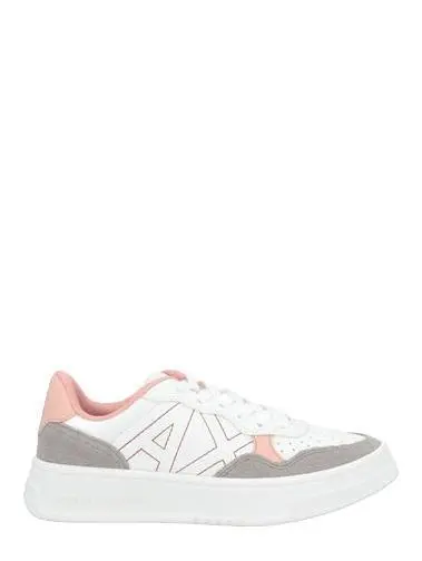 Armani Exchange Low-top Leather Sneakers - Grey