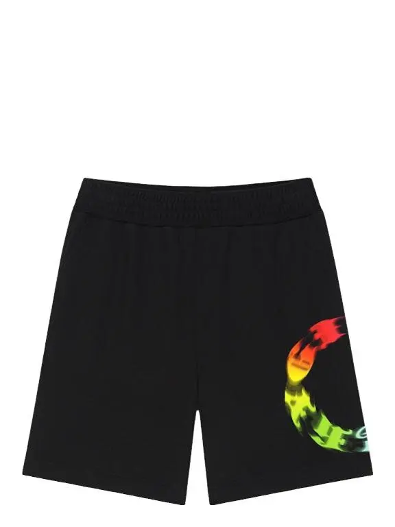 Givenchy Circle Print Bermuda Shorts - Black