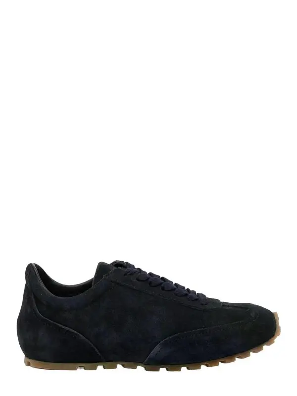 JAMES PERSE Suede Running Sneakers - Blue
