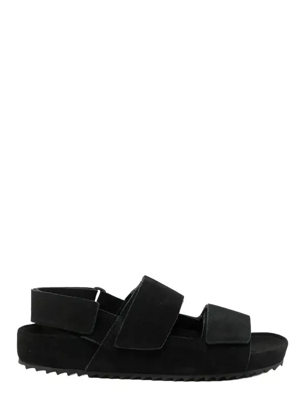 JAMES PERSE Double Touch-strap Sandals - Black