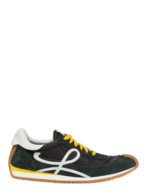Loewe Flow Runner 2.0 Low-top Sneakers - Blk/wht/yel/grn