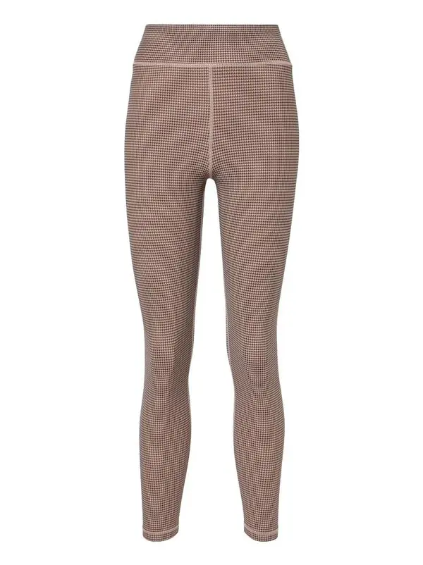 The Upside Bohemia Houndstooth High-rise Leggings - Multicoloured