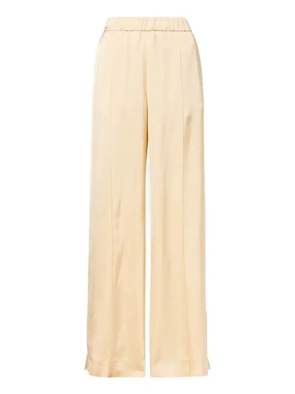 JIL SANDER Wide-leg Trousers - White