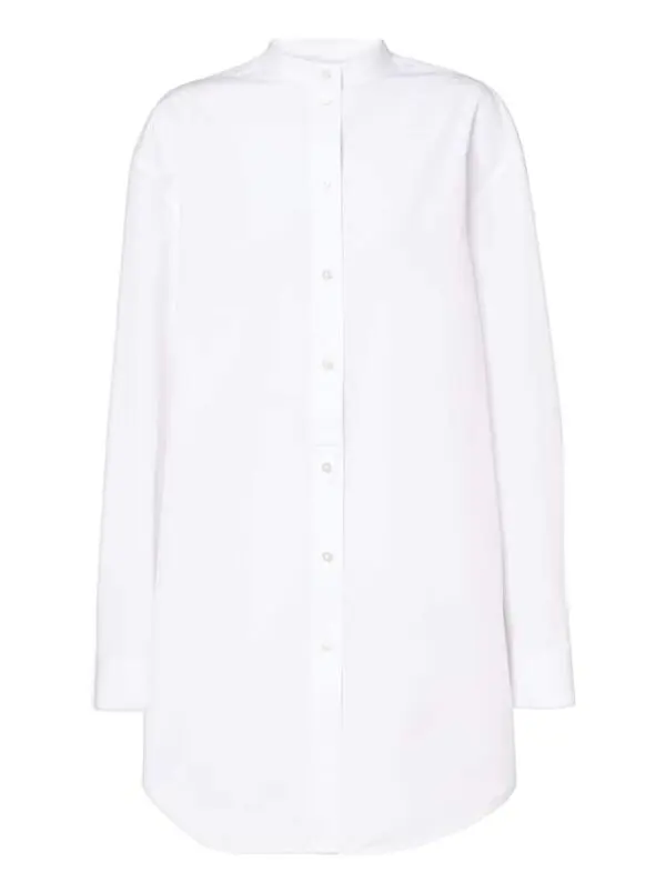 JIL SANDER Wednesday Cotton Poplin Shirt - White
