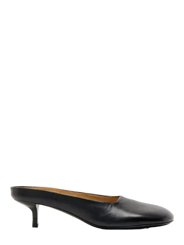 Marsèll Cotama Leather Mules - Black