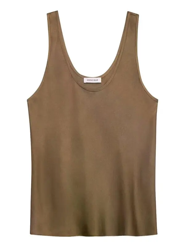 ANINE BING Lea Tank Top - Brown