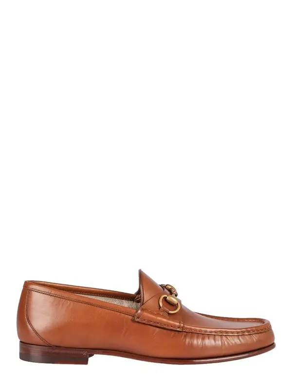 Gucci Horsebit 1953 Leather Loafers - Brown