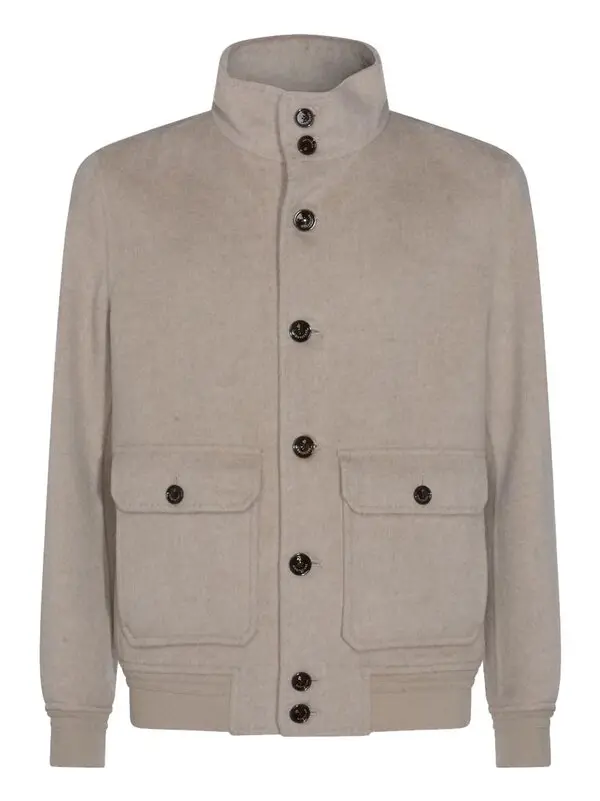 MONTECORE Cashmere Casual Jacket - Beige