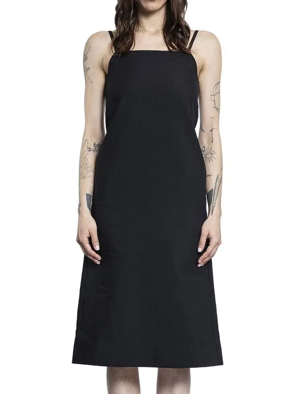 Studio Nicholson Slip Dress Danaesnw1612 - Black
