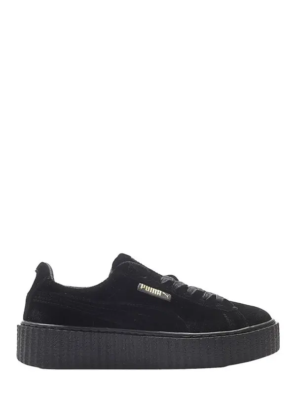 PUMA Creeper Velvet Sneakers - Black/puma Black