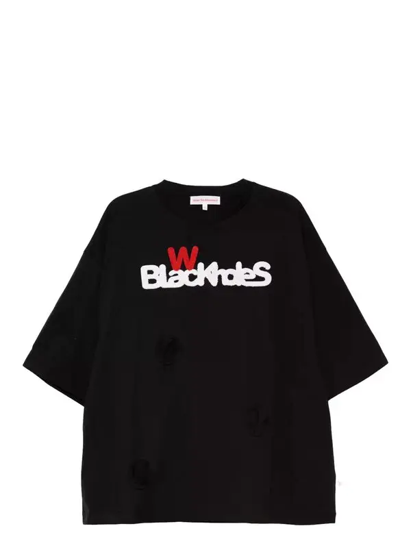 WALTER VAN BEIRENDONCK Blackholes T-shirt - Blue