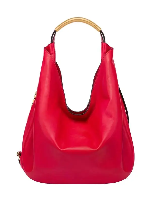 Moschino Handle Me Shoulder Bag - Red