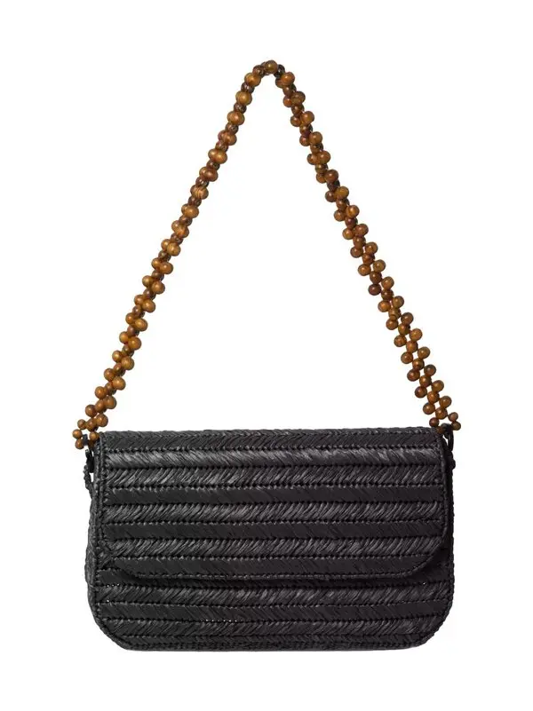 0711 TBILISI Hazel Shoulder Bag - Black