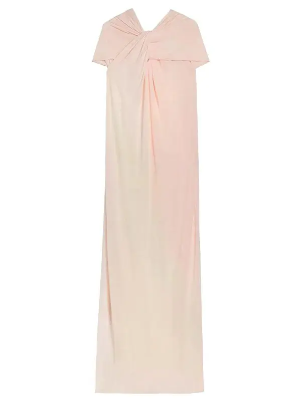 JIL SANDER Draped Maxi Dress - Neutrals