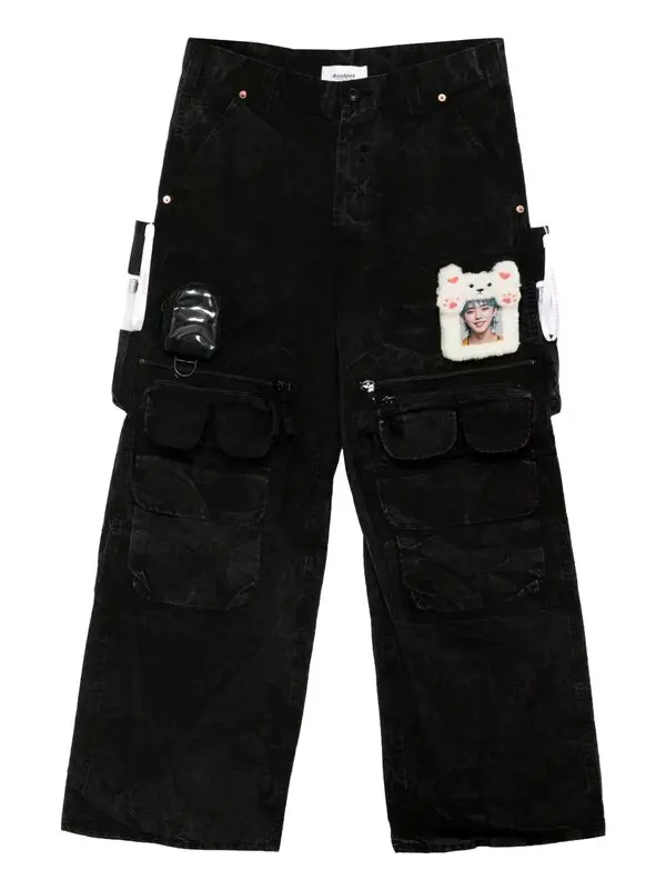 DOUBLET Oshi-katsu Pocket Trousers - Black