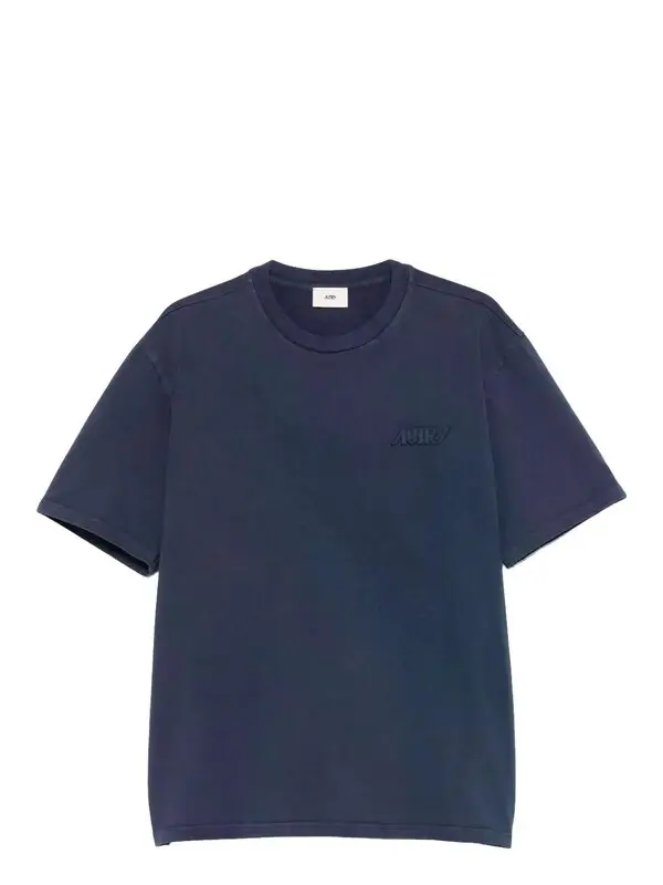 AUTRY Cotton T-shirt - Blue