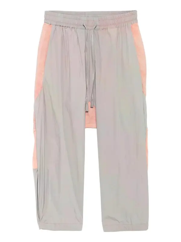 STAIN SHADE Panelled Track Pants - Grey