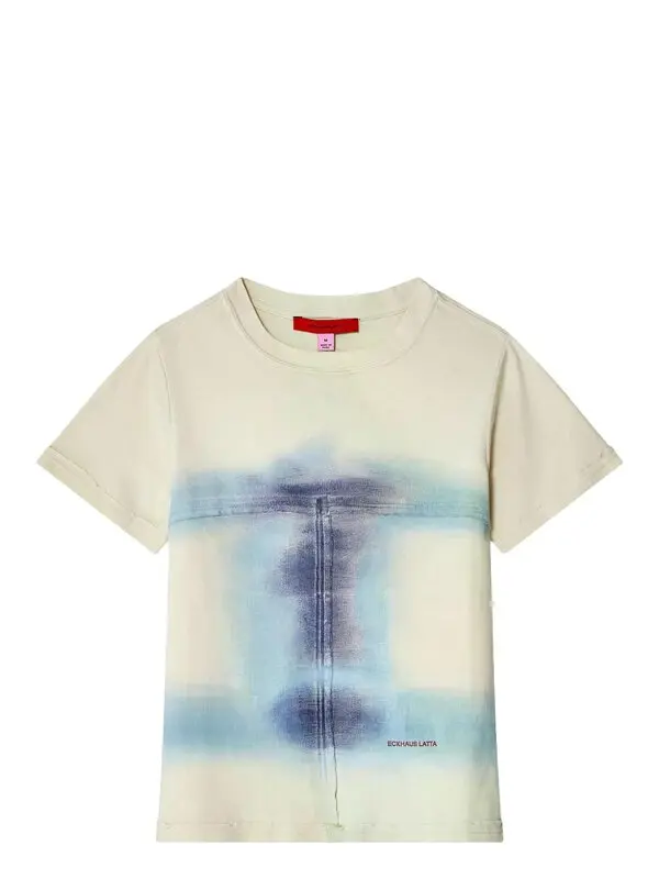 Eckhaus Latta Lapped T-shirt - White