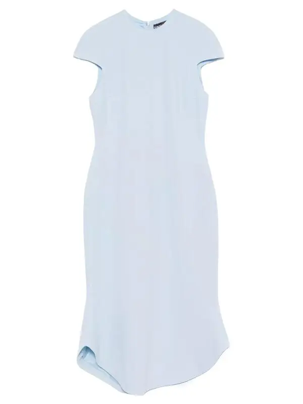 David Koma Cady Midi Dress - Blue