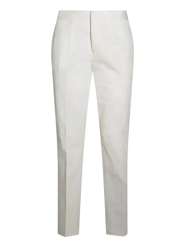 Fabiana Filippi Stretch-cotton Trousers - White