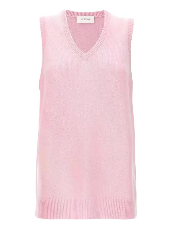Sportmax Gimmy Vest - Pink