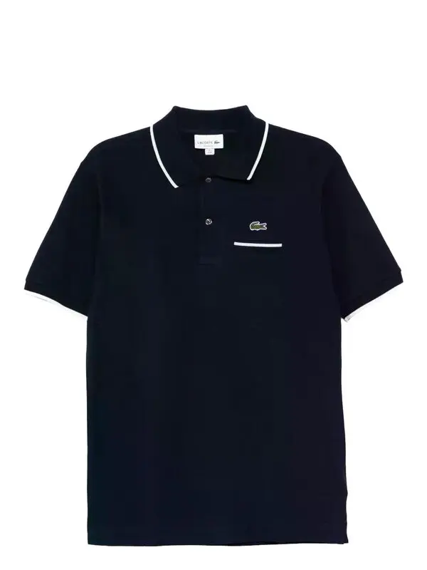 Lacoste Pocket Accent Polo Shirt - Blue