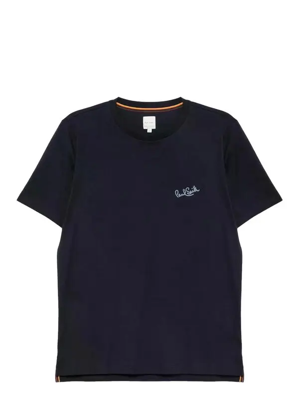 Paul Smith Logo-print T-shirt - Blue