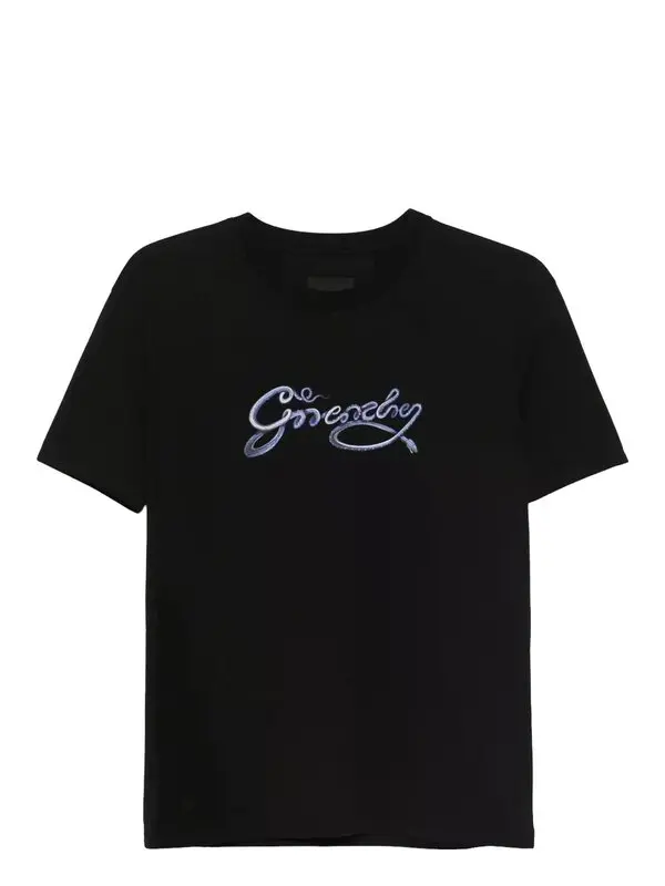 Givenchy Snake-print T-shirt - Black