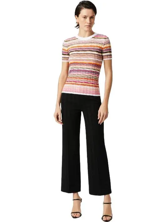 Missoni Striped Ribbed Sweater - Pink