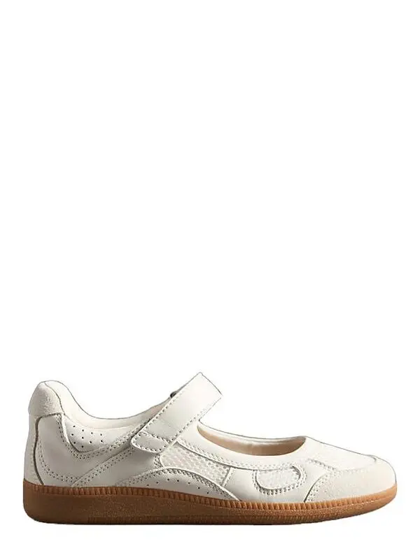 SILENT D Samantha Ballet Sneakers - White
