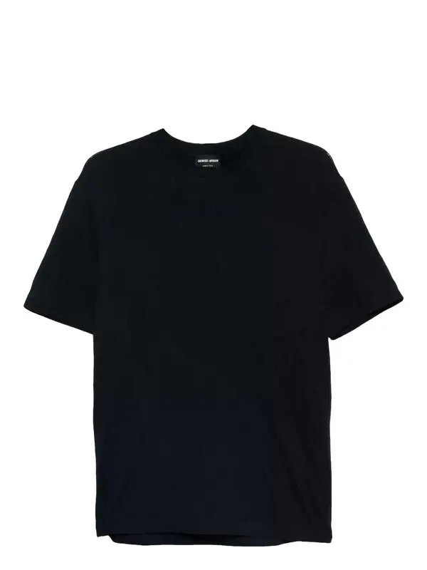 Giorgio Armani Short-sleeved T-shirt - Blue