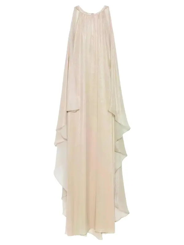 TOM FORD Lurex Maxi Dress - Neutrals