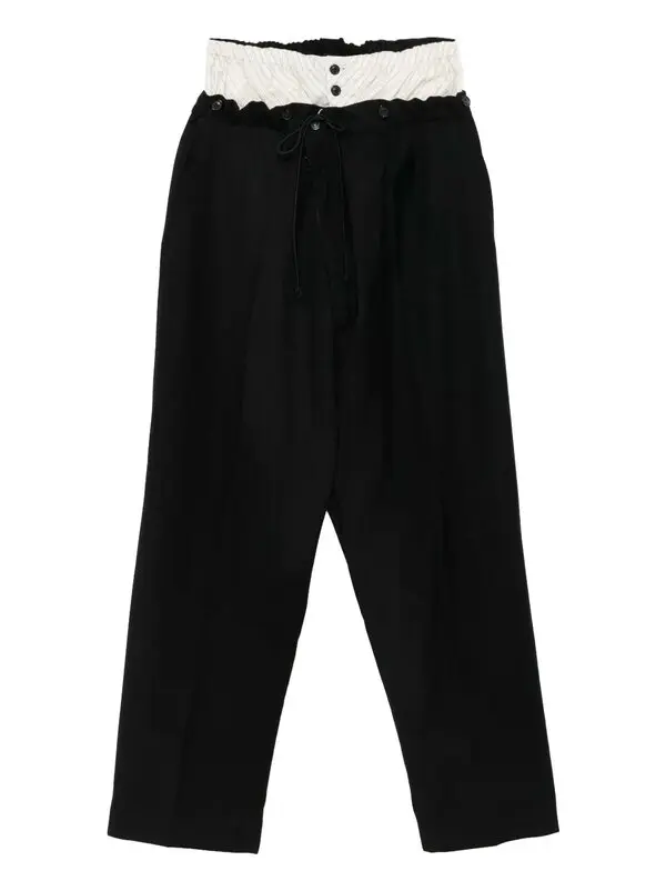 MAISON MARGIELA Lining Trousers - Black