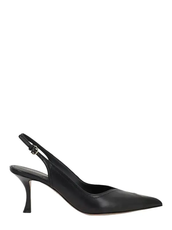FERRAGAMO 70mm Slingback Pumps - Black